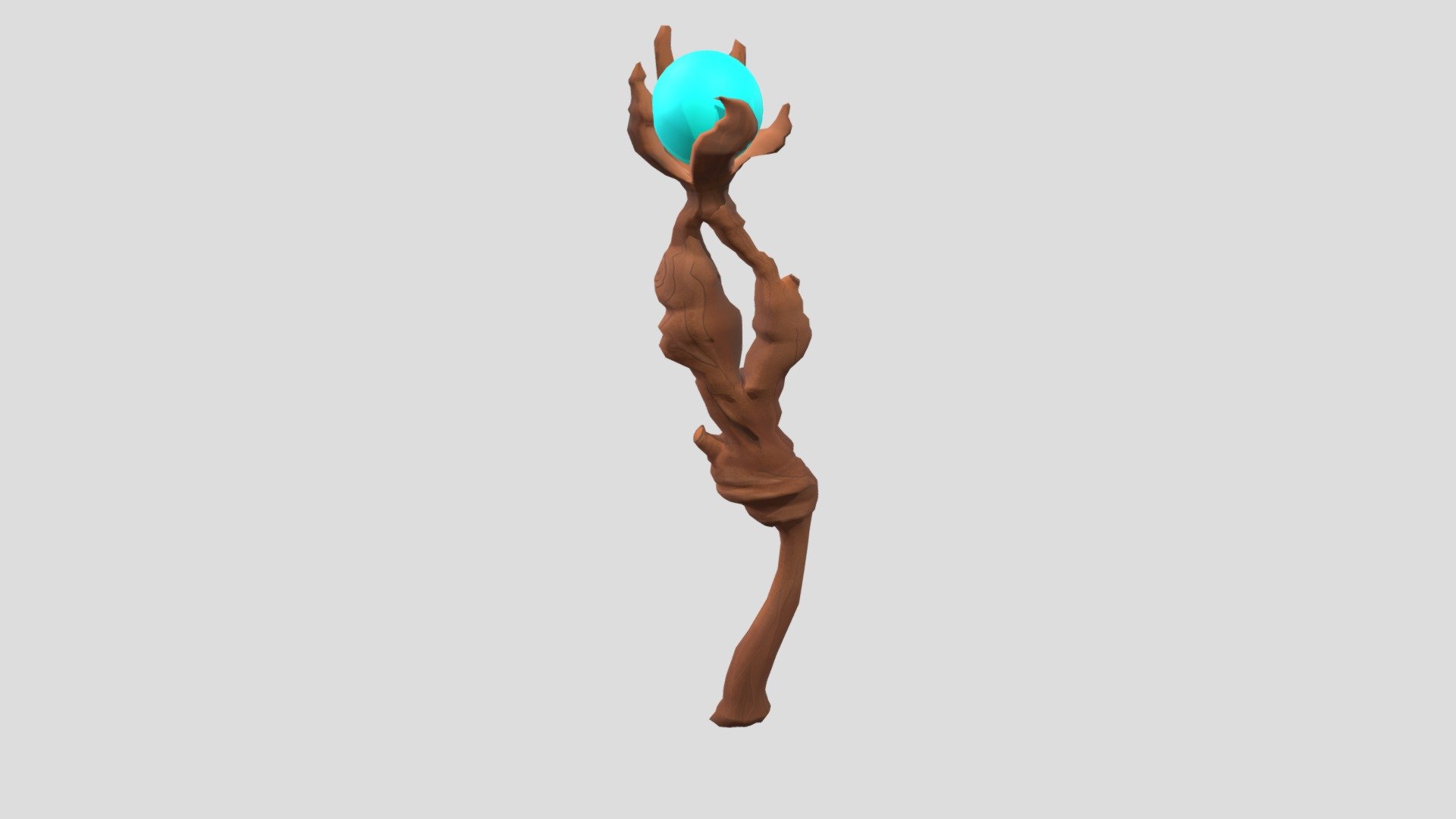 Magic Staf - 3D model by Rapunzel123 [ef39d00] - Sketchfab