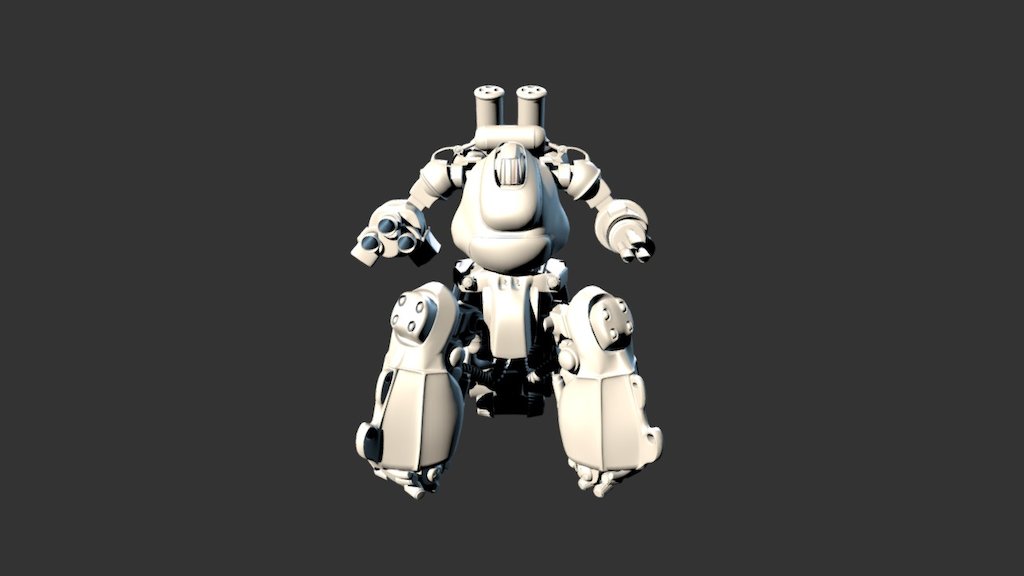 SentryBot - 3D model by tyleryany [ef39d50] - Sketchfab