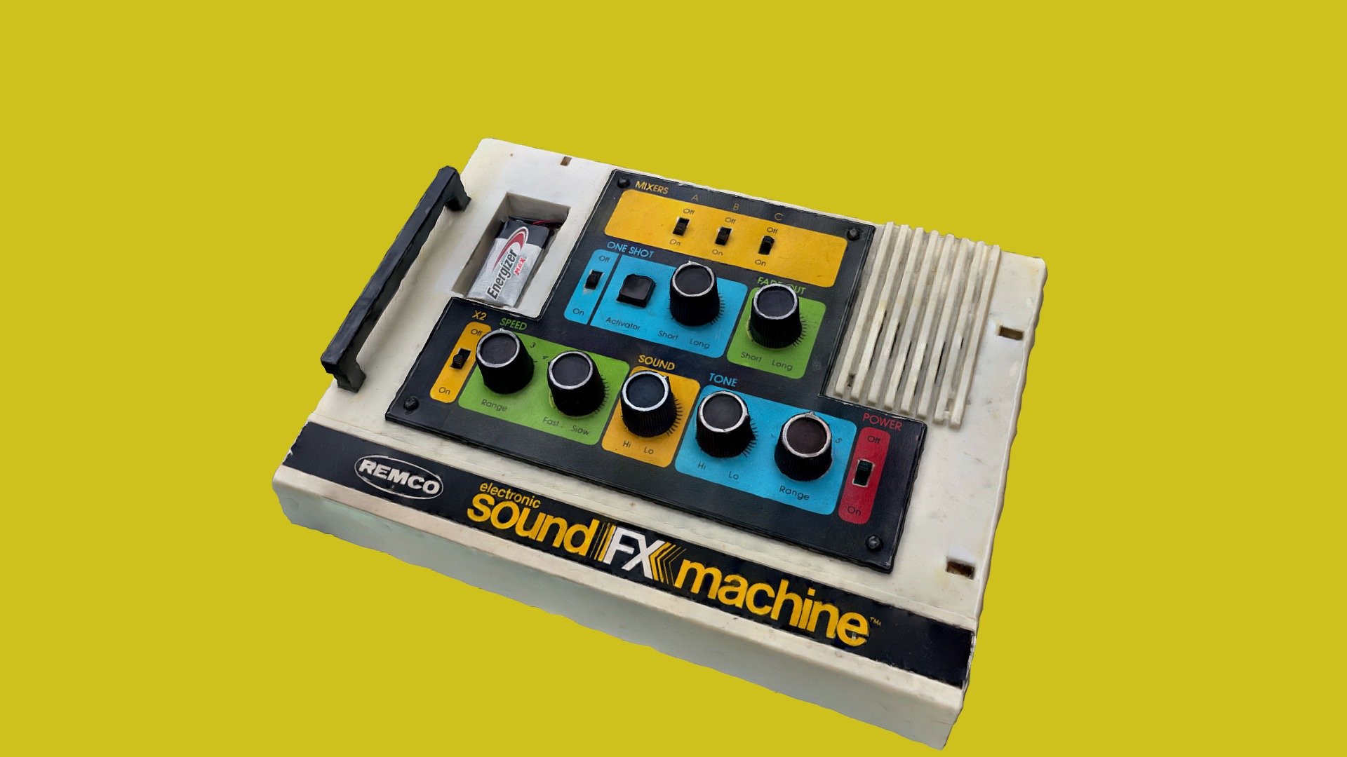 Remco Sound FX Machine - 3D model by ROBOTKID [ef39ec3] - Sketchfab