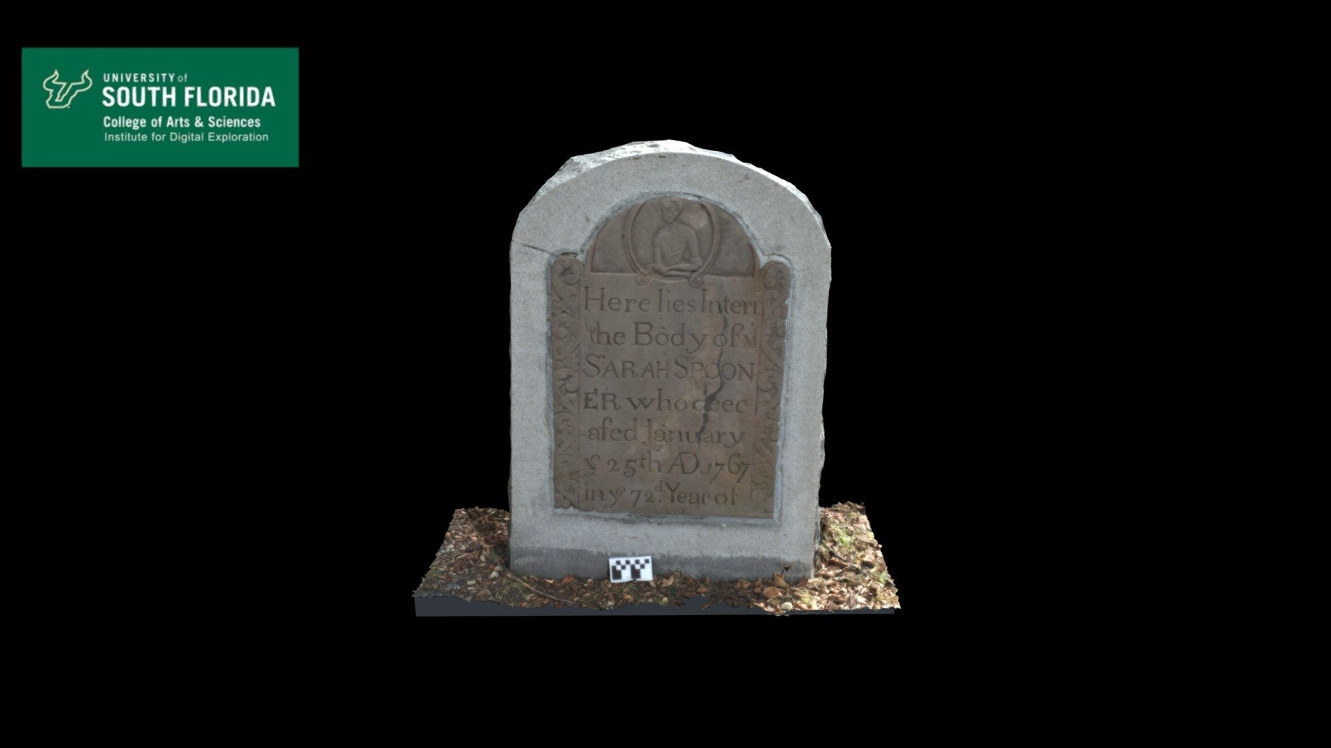 Tomb of Sarah Spooner - 3D model by USF Institute for Digital ...