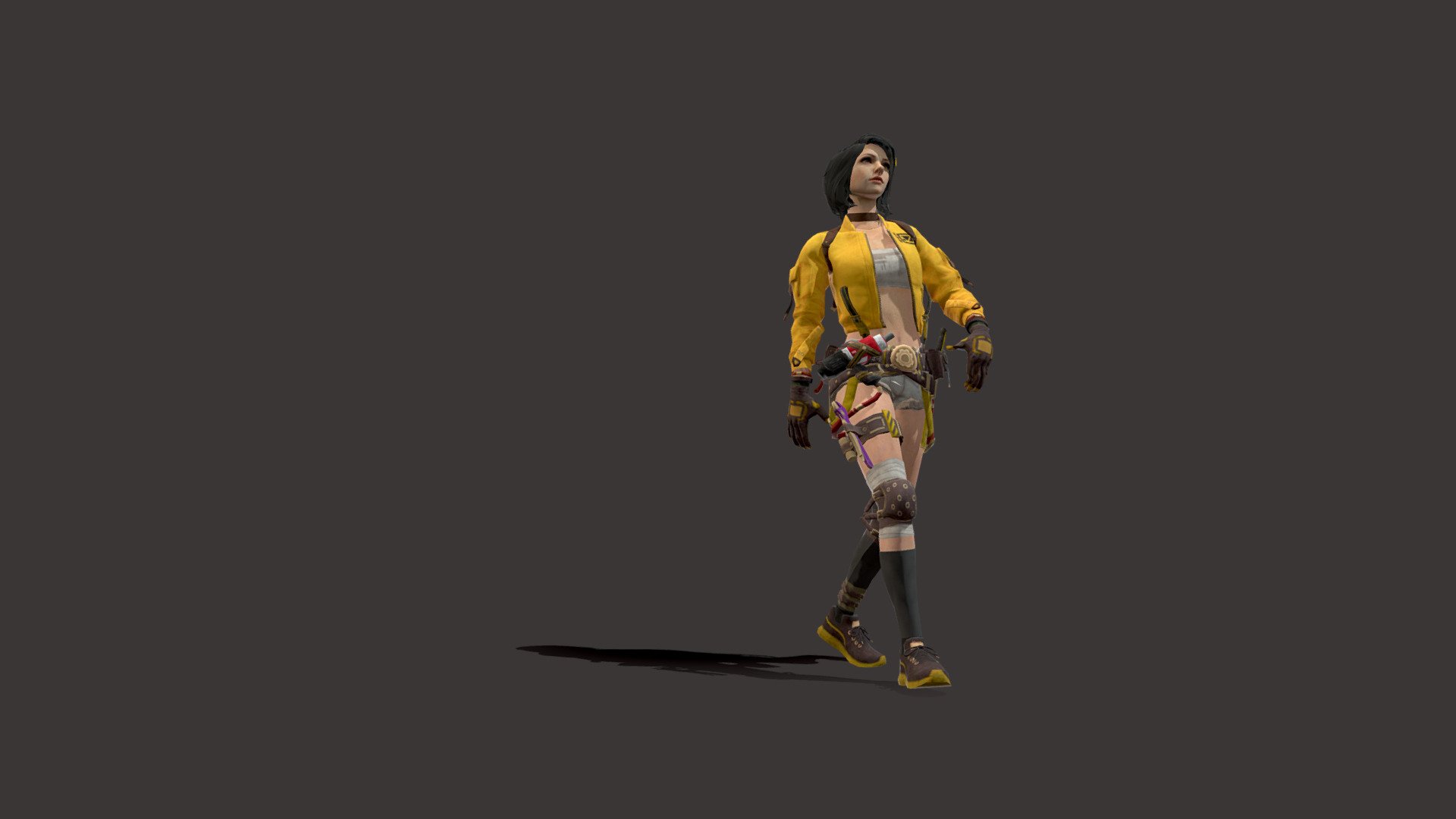 Sara Strut Walking - Download Free 3D model by vlbehrens [ef3b4b4 ...