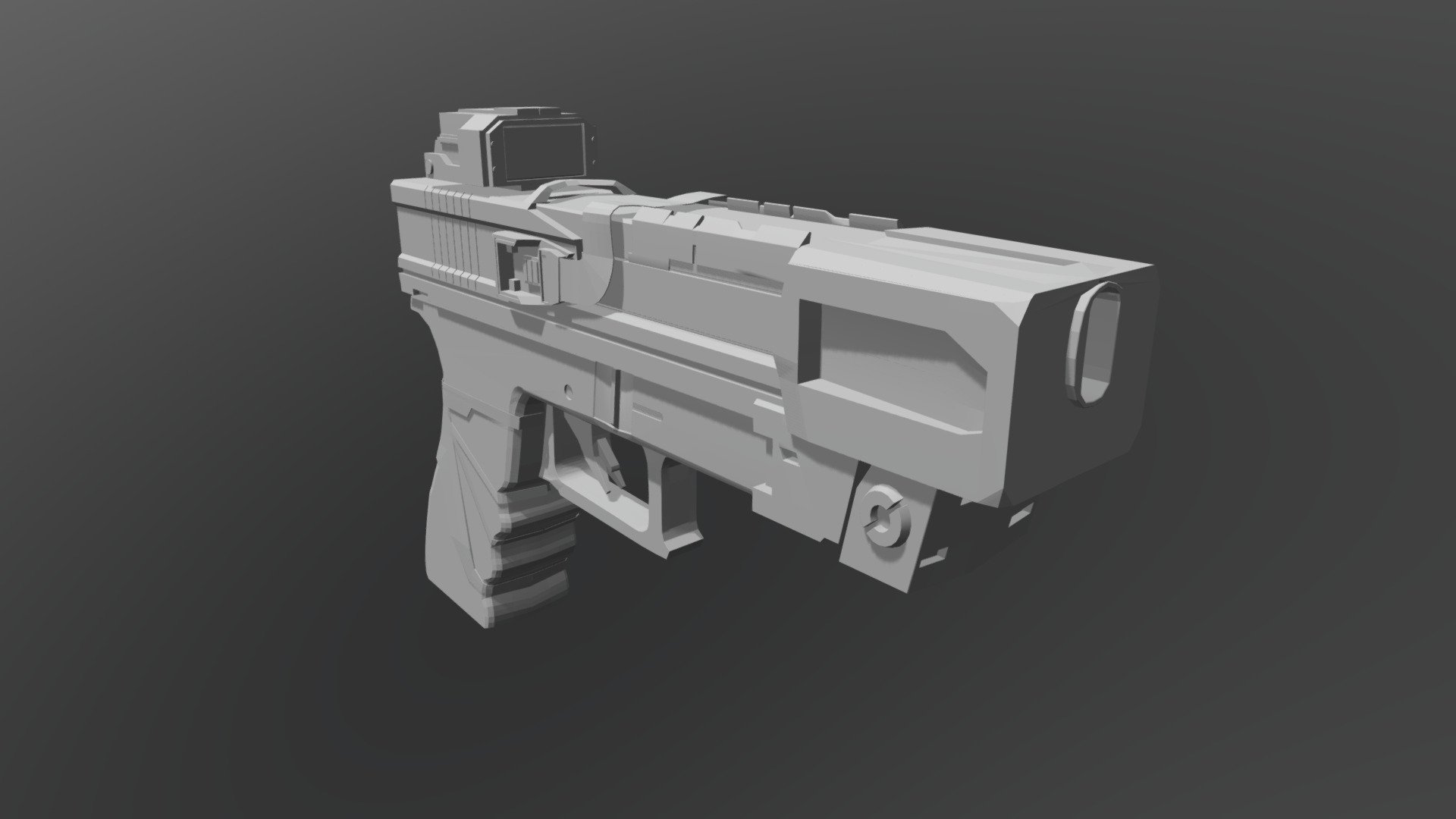 Handgun - 3D model by thaase.1 [ef3ccca] - Sketchfab