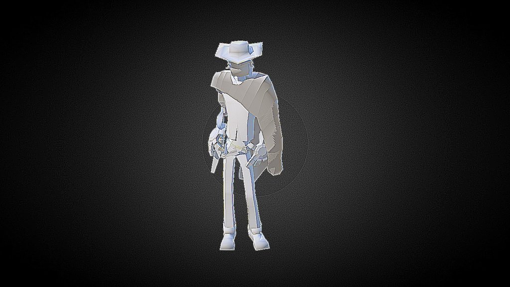 Cowboy Beep Boop - 3D model by Ben Warburton (@bwarburton) [ef3d430 ...