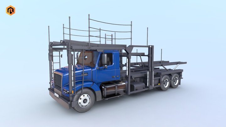 Tow-truck 3D models - Sketchfab