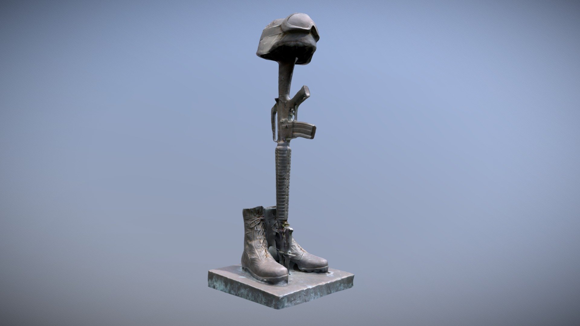 Fallen Soldier Sculpture - Scaniverse - Download Free 3D model by ...