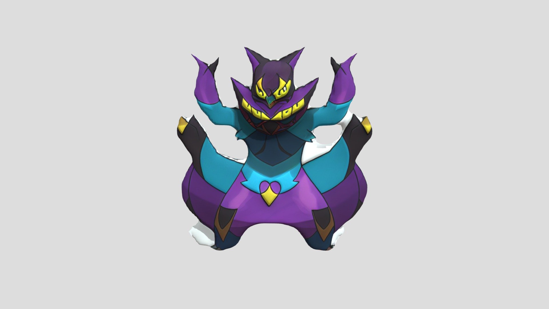 Pokemon Goal 673 - Download Free 3D model by klrxyz [ef3e2a1] - Sketchfab