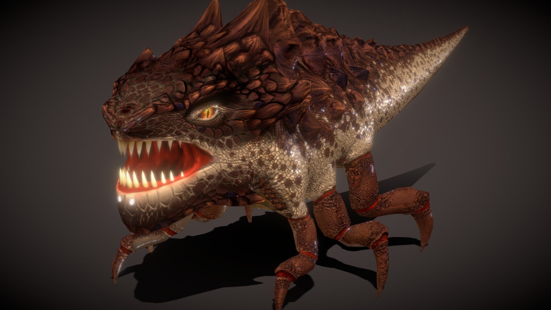 3DFoin - Dragon bug - 3D model by 3DRT.com [ef3f0ab] - Sketchfab