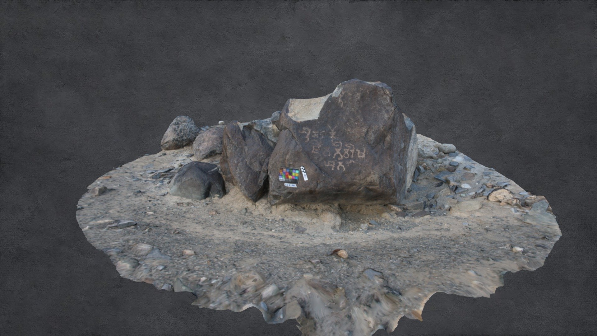 Rock Carving at Chilas-X (Rock 5) - 3D model by cvlablums [ef3faf4 ...