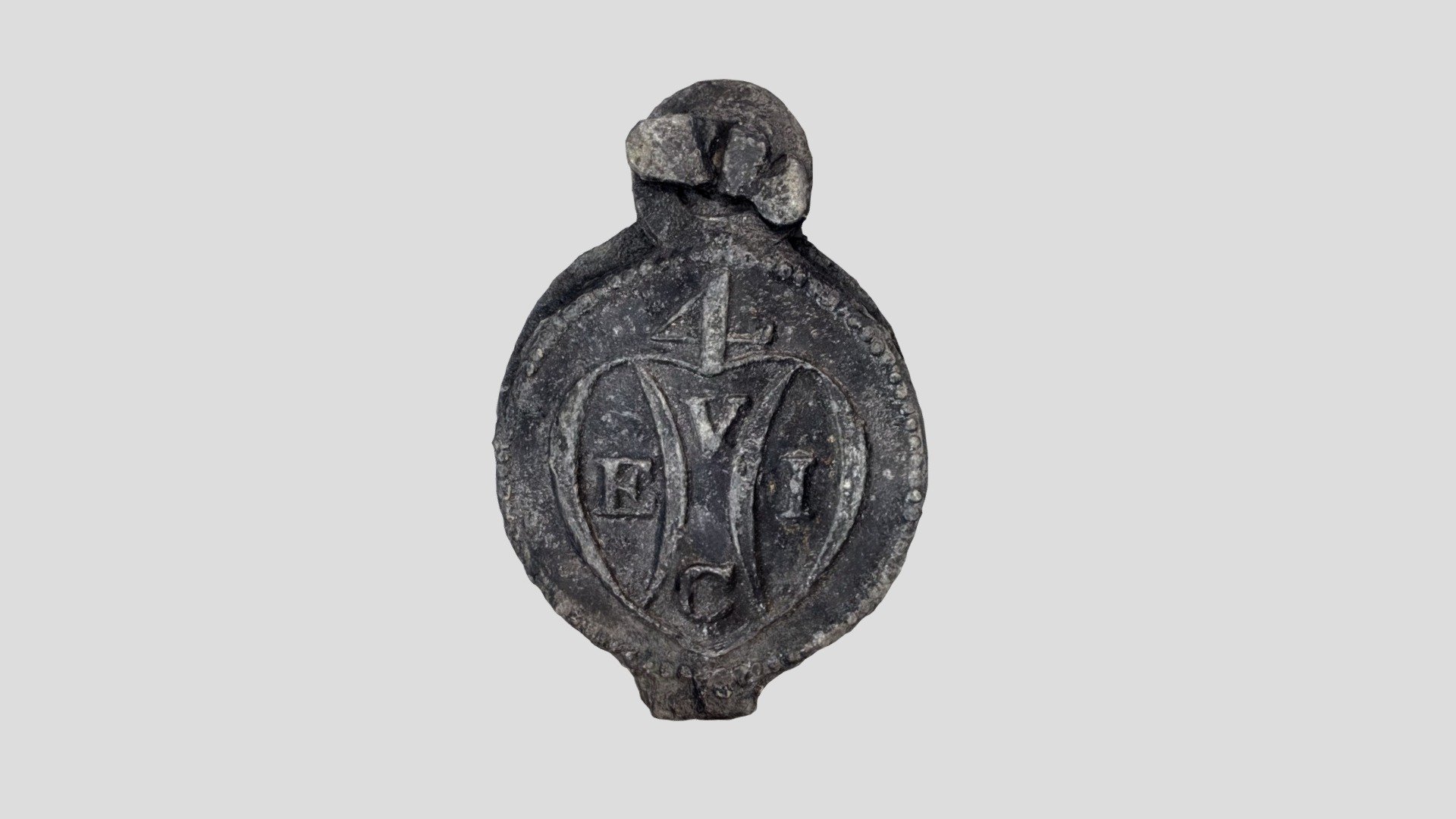 Lead cloth seal. EOA:2022.91 - Download Free 3D model by Portland ...