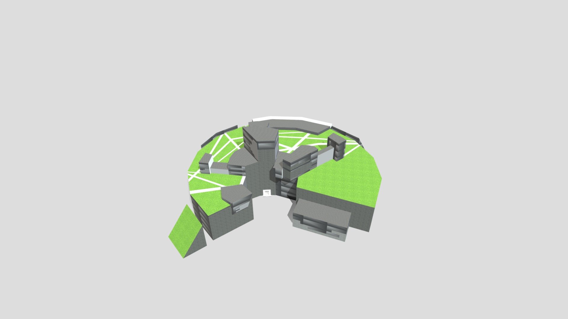 (HANOI)PERPUS UI - Download Free 3D model by tri.kur2002 [ef409fe ...