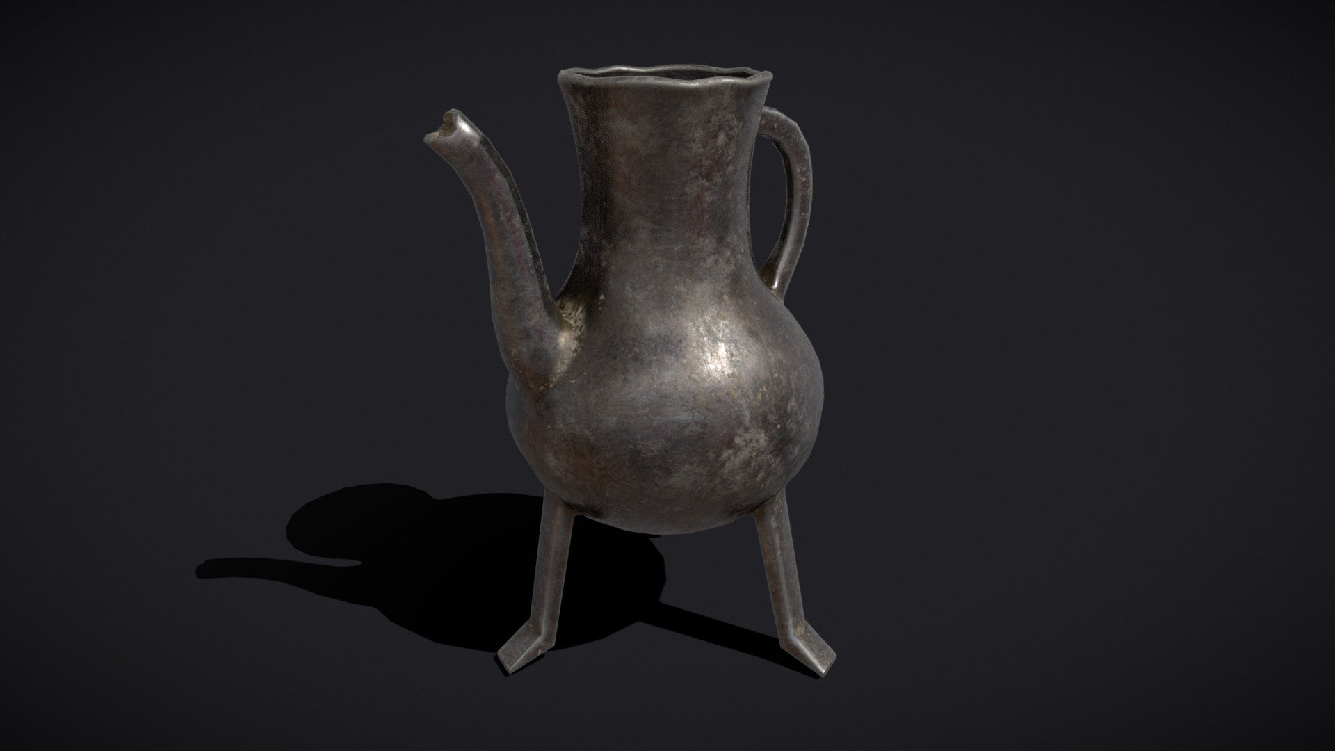 Medieval_Serving_Pitcher - Buy Royalty Free 3D model by ...