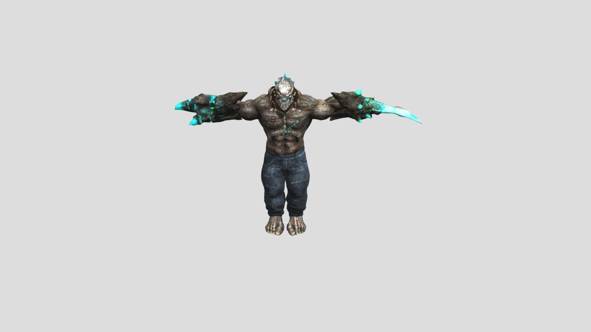 Mutant - 3D model by Shonrimen [ef413d9] - Sketchfab