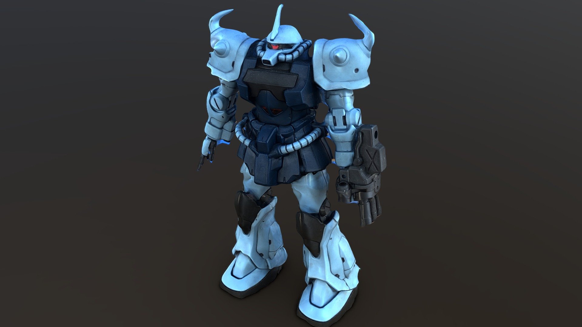 Mobile Suit Gundam GOUF gunpla - Download Free 3D model by Austin ...