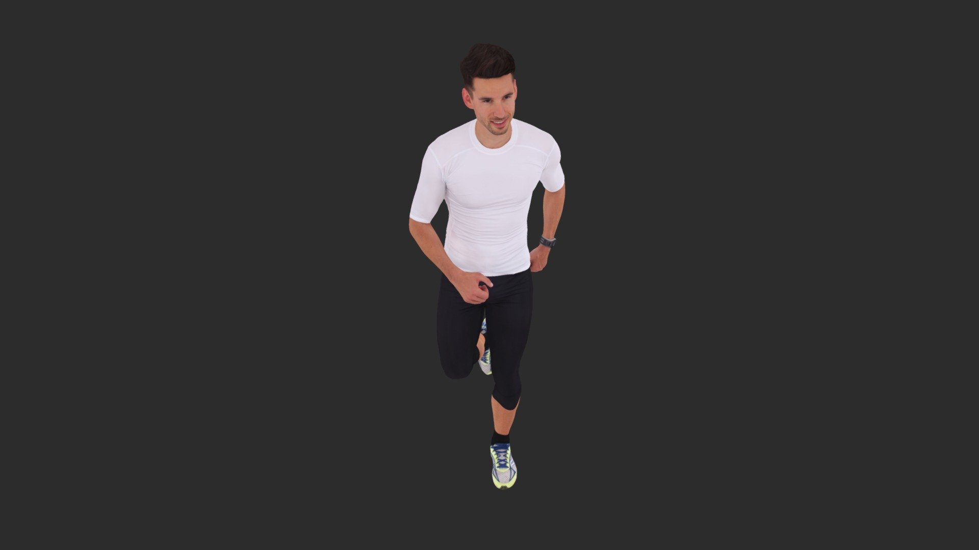 Kai Posed 023 - Running 3D Sports Man - Buy Royalty Free 3D model by ...