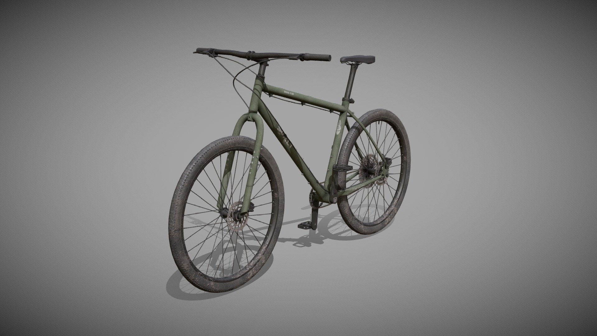 Surly Bridge Club Bicycle - Game Ready Asset - 3D model by dariuspst ...