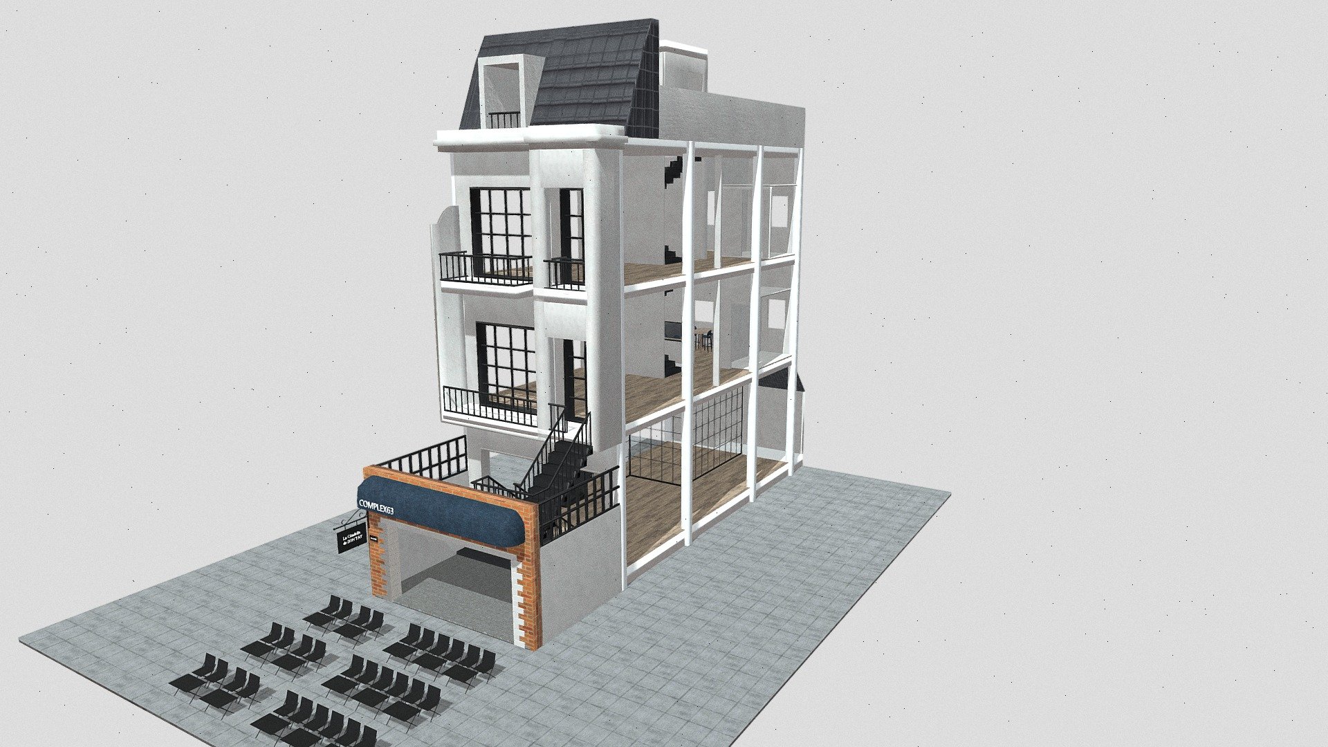 COMPLEX63-2705 - 3D model by STUDIO.100 (@vietnd.tj) [ef42a19] - Sketchfab