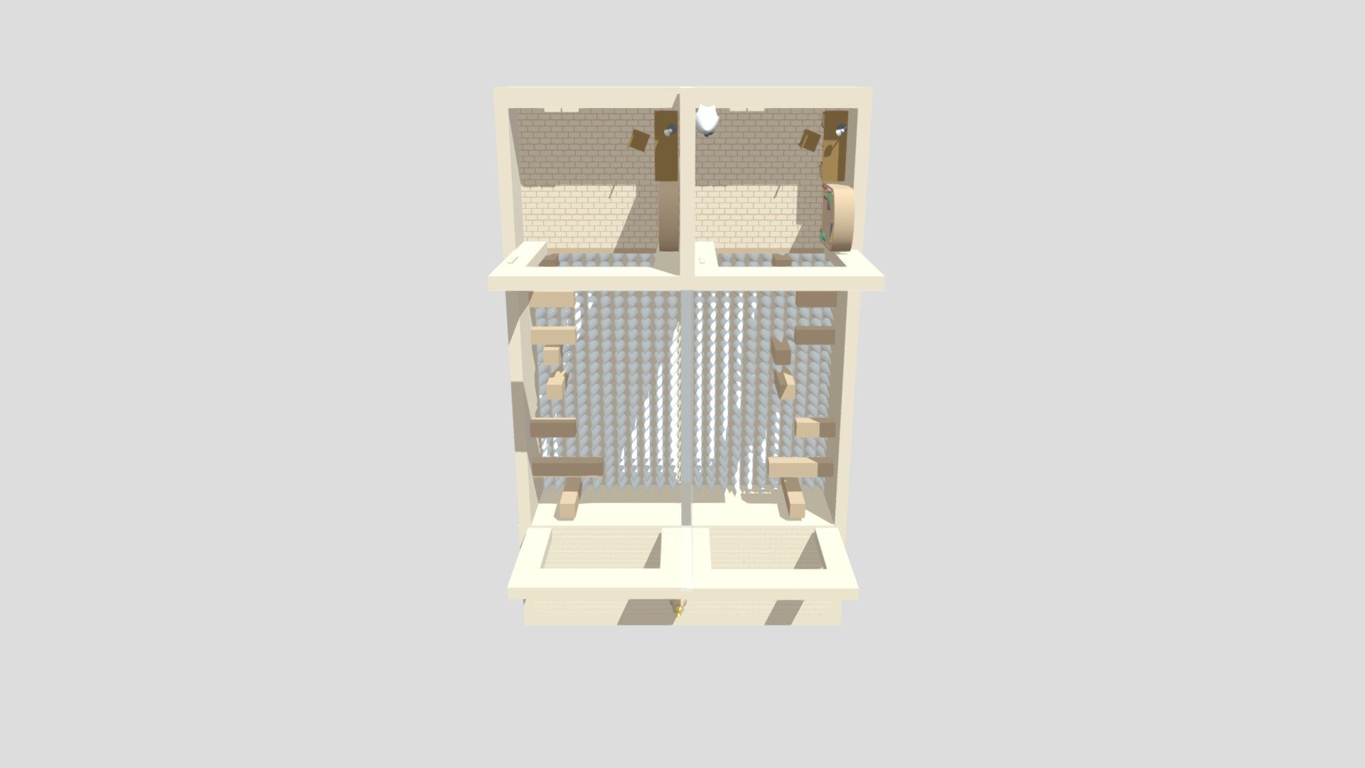 escape together room 4 - Download Free 3D model by Water-Bottle ...