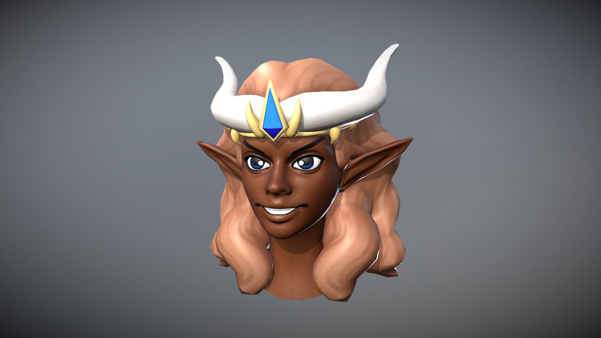 Horn character - 3D model by vitascky [ef437bf] - Sketchfab