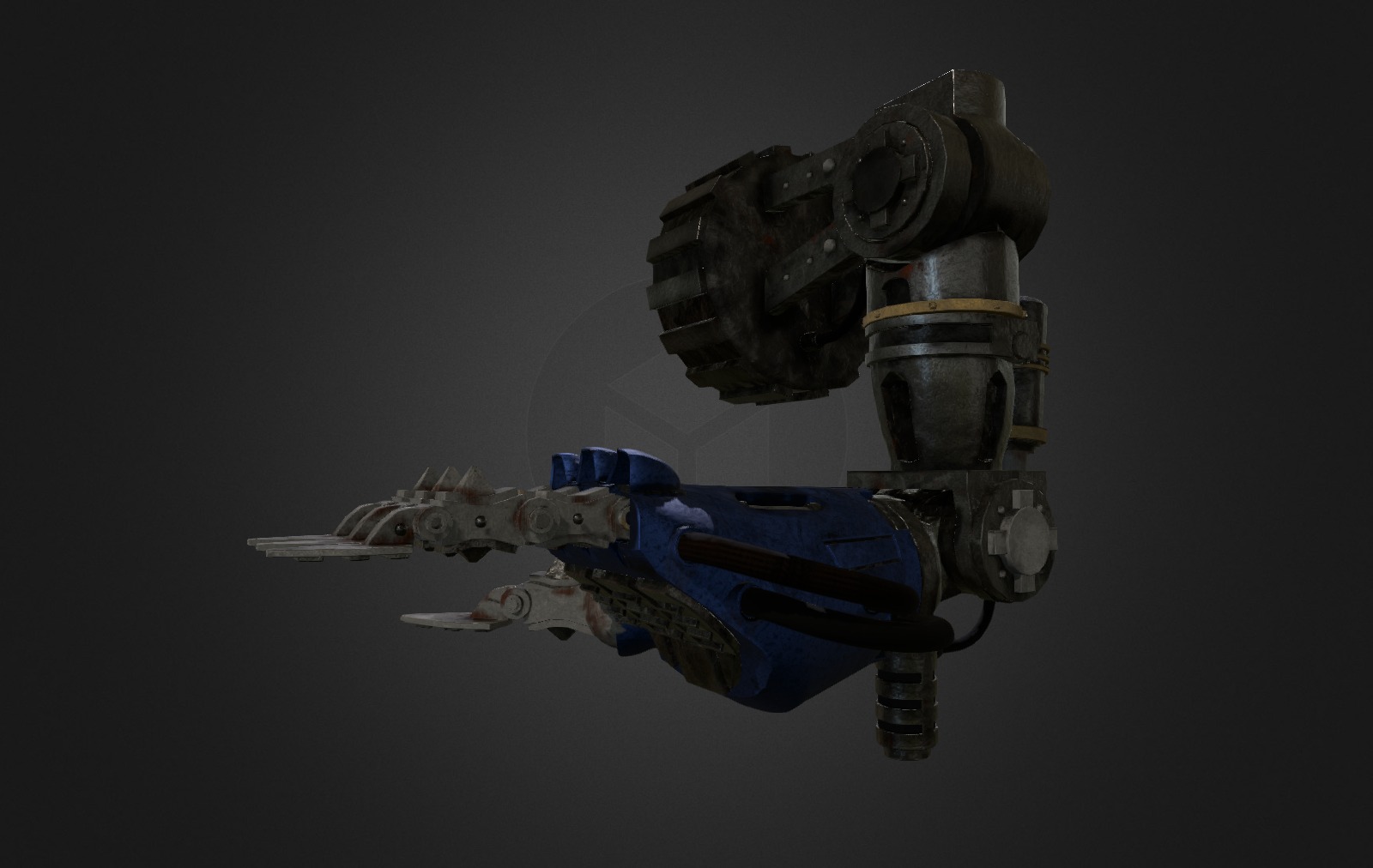 Gauntlet thunderstrike, unofficial fan work - 3D model by Pierre Viau ...