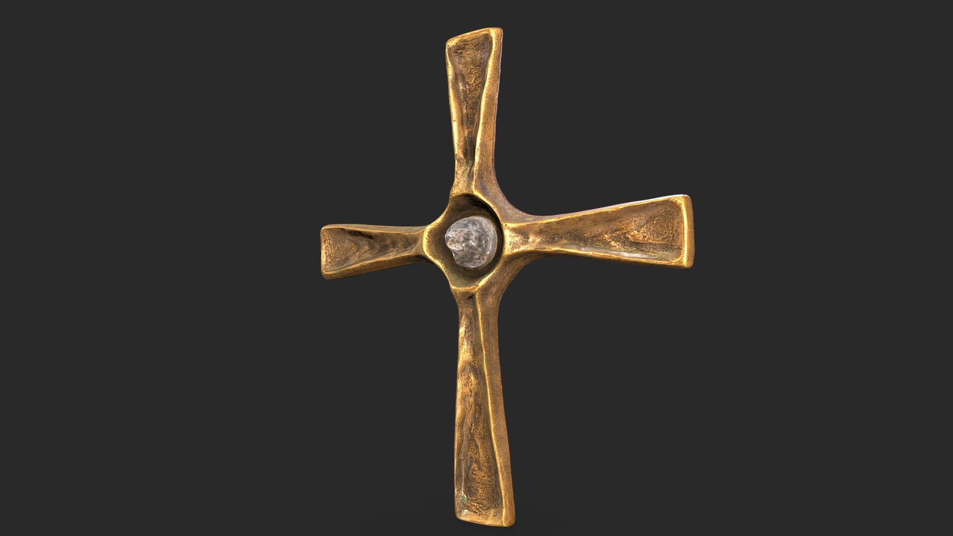 Crystal Cross - 3D model by Maxwell Spiegel (@mspiegel3dart) [ef43dc0 ...