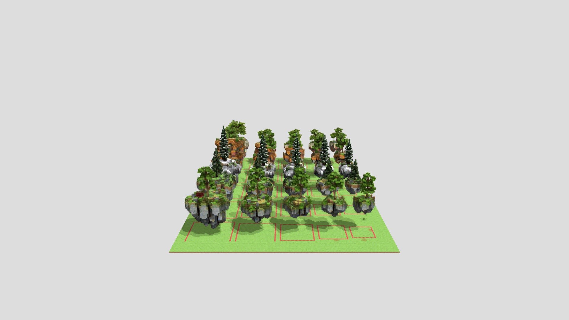 25 Skyblock Island - 3D model by Blockwave [ef43f7b] - Sketchfab