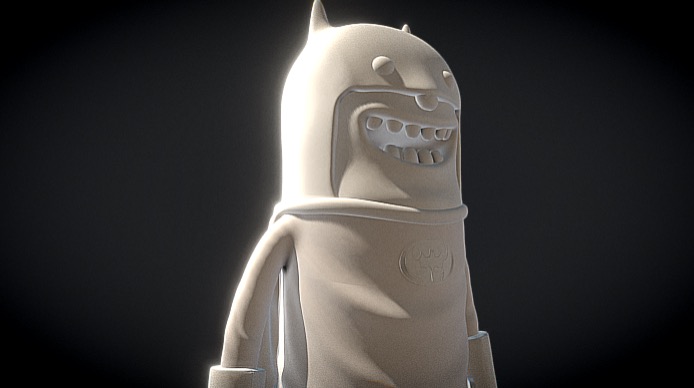 Batman Cartoon Zbrush - 3D model by adelmo83 [ef44ca3] - Sketchfab
