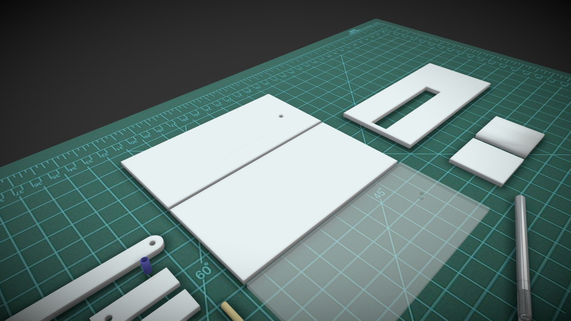 Crank Slider - 3D model by gsb (@stanford_gsb) [ef45512] - Sketchfab