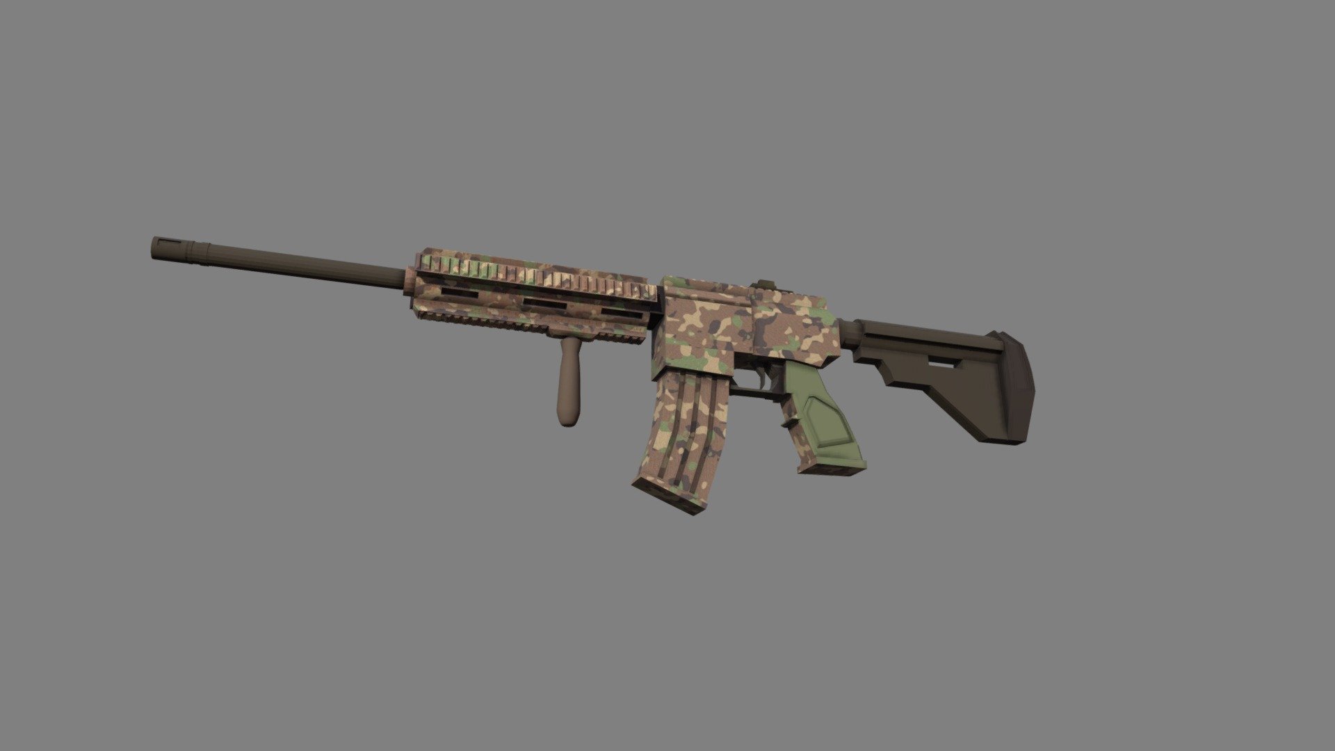 Military machine gun - 3D model by KarimFatatry [ef47ee1] - Sketchfab