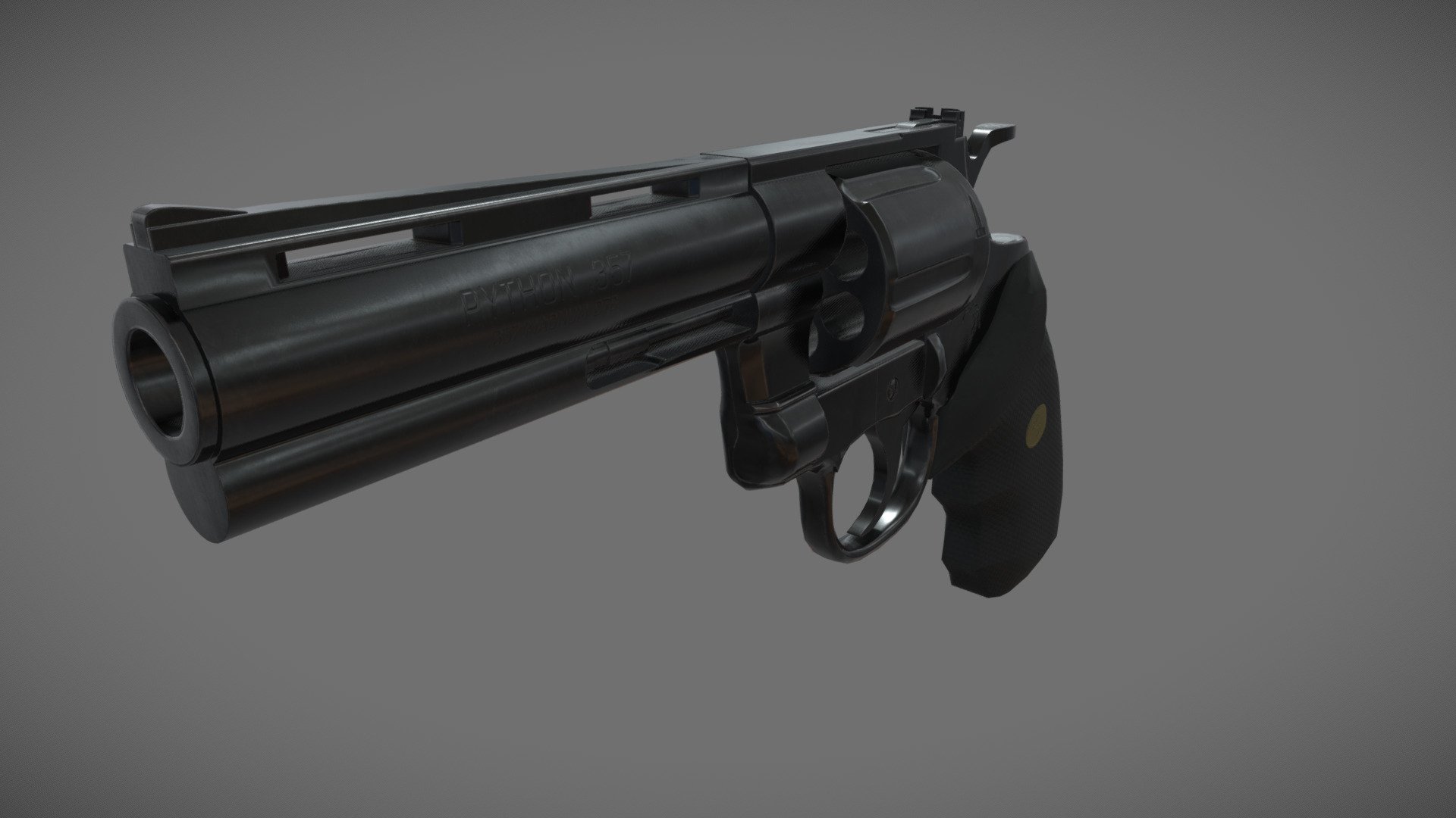 Colt Python - Download Free 3D model by Andrew De Cort (@decortandrew ...