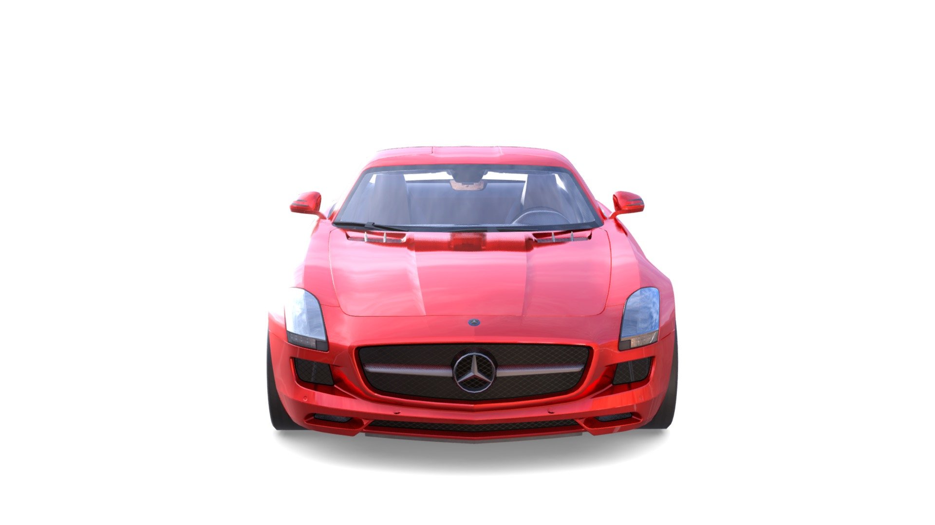2010 Mercedes-Benz SLS AMG - Download Free 3D model by Galaxy Car ...