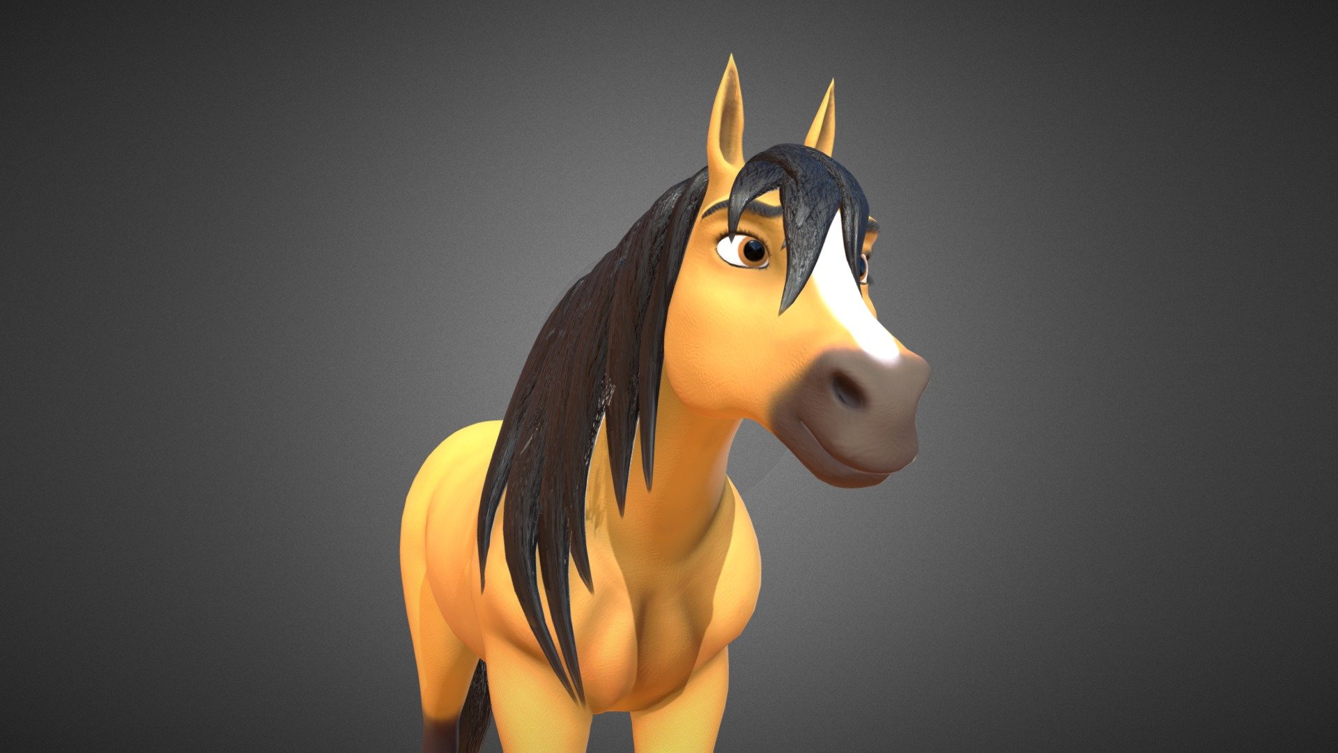 Spirit Untamed Horse 3D - Download Free 3D model by DimaAlexandrin20 ...