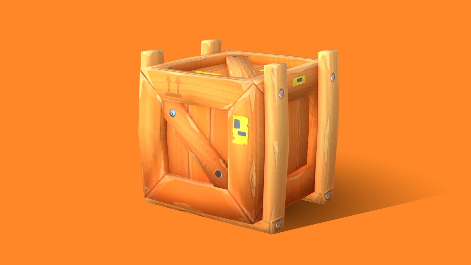 Stylized transport box - 3D model by Pavel Arkhipov (@dremmer8 ...