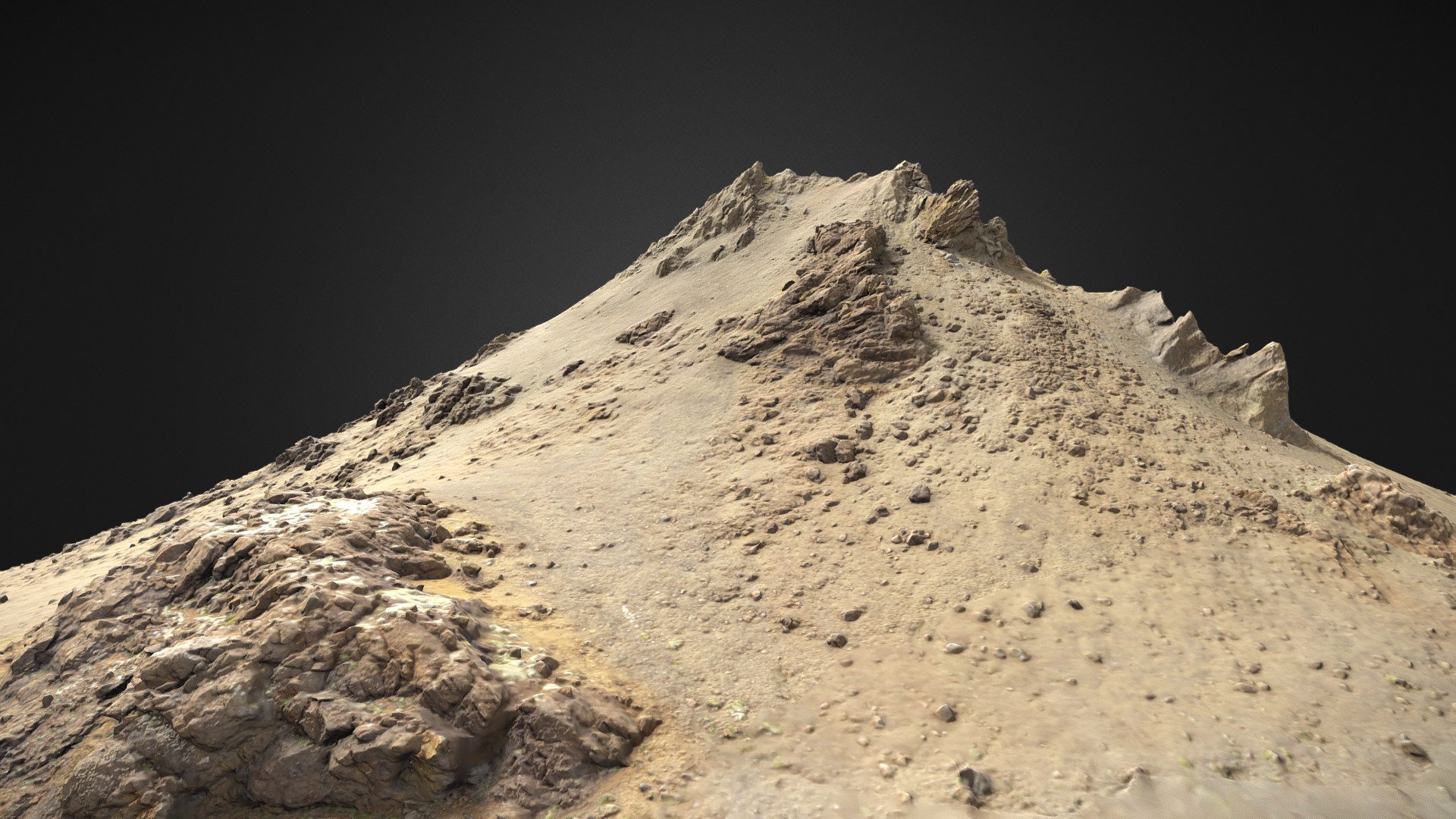 Volcanic Mountain - 3D model by Pers Scans (@perz_scans) [ef4d10b ...