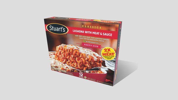 Lasagna 3D models - Sketchfab