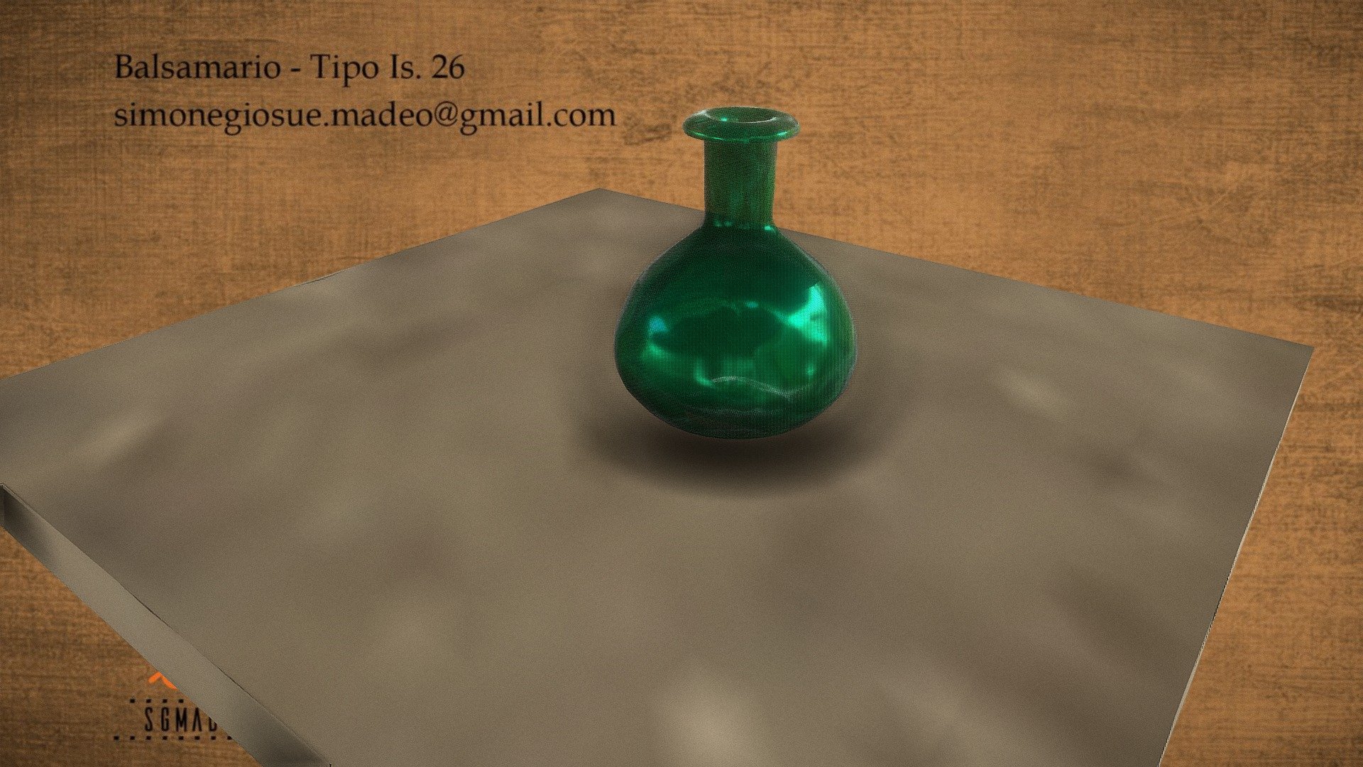 Balsamarium - Is. 26 - 3D model by Simone Giosuè Madeo (@SimoneGMadeo ...