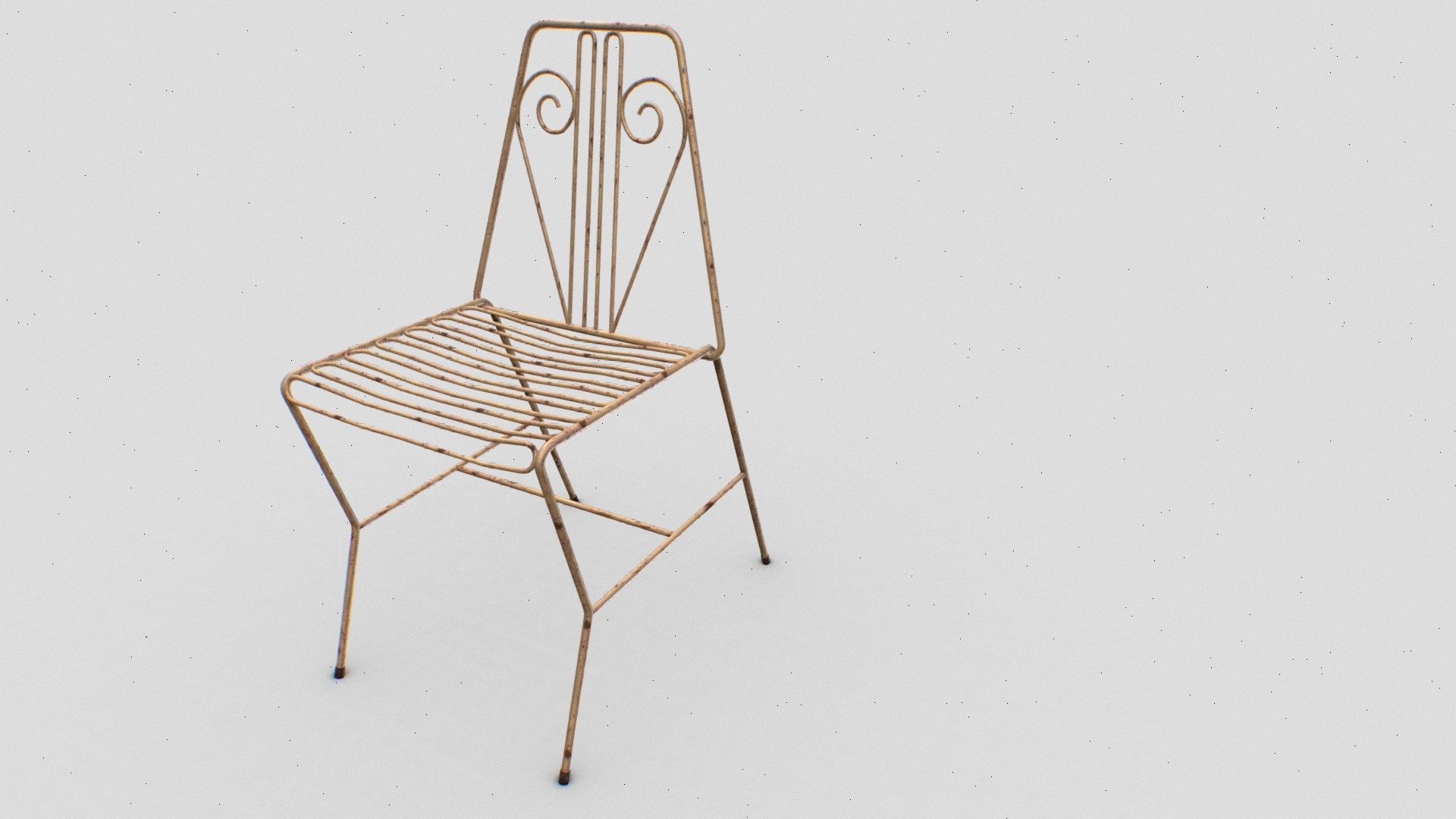 Metal Chair - 3D model by Lino Valcarcel (@linovalcarcel97) [ef51a5c ...