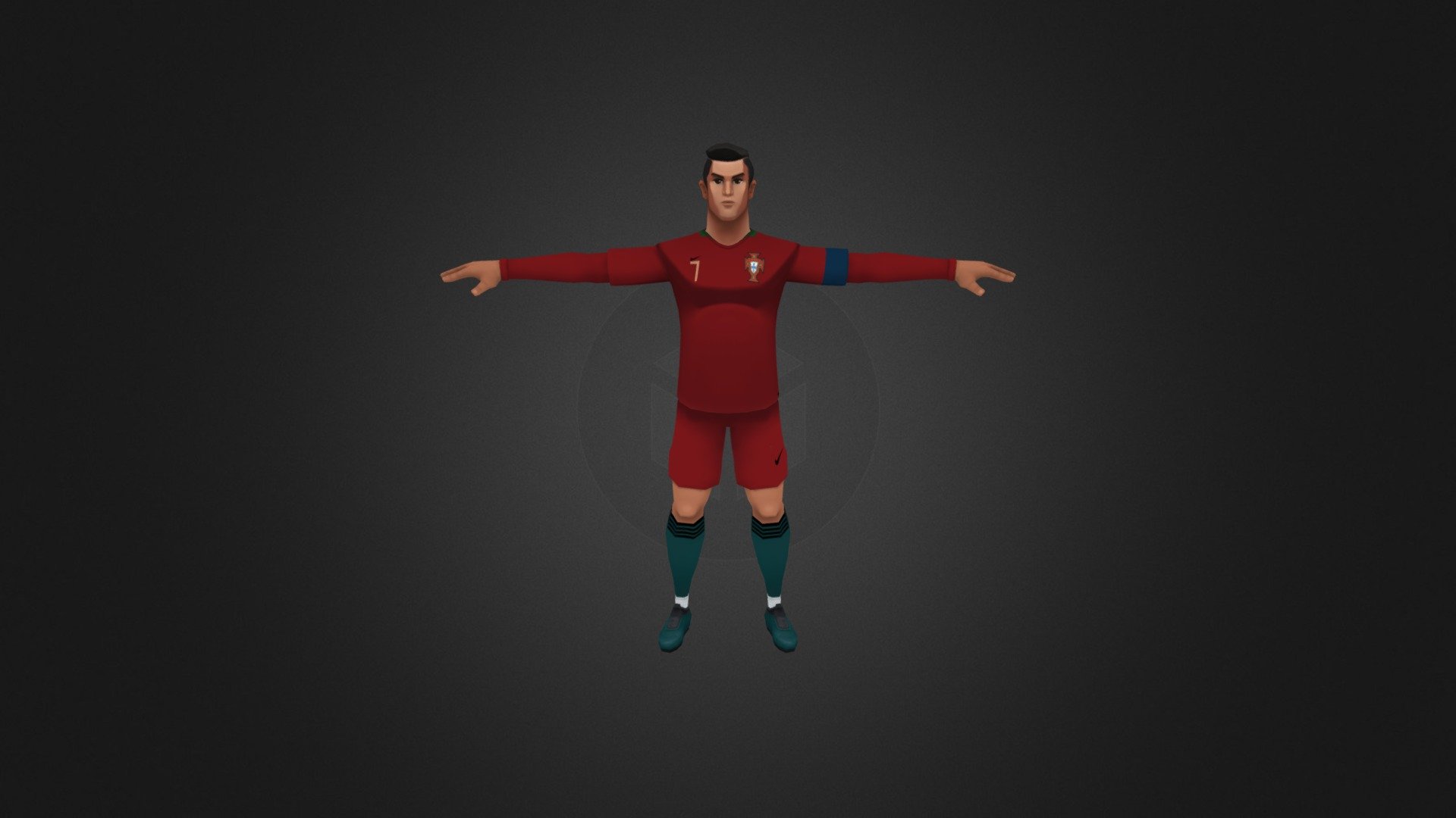 Ronaldo - 3D model by Momo_CG (@minorru.k.cg) [ef5328a] - Sketchfab