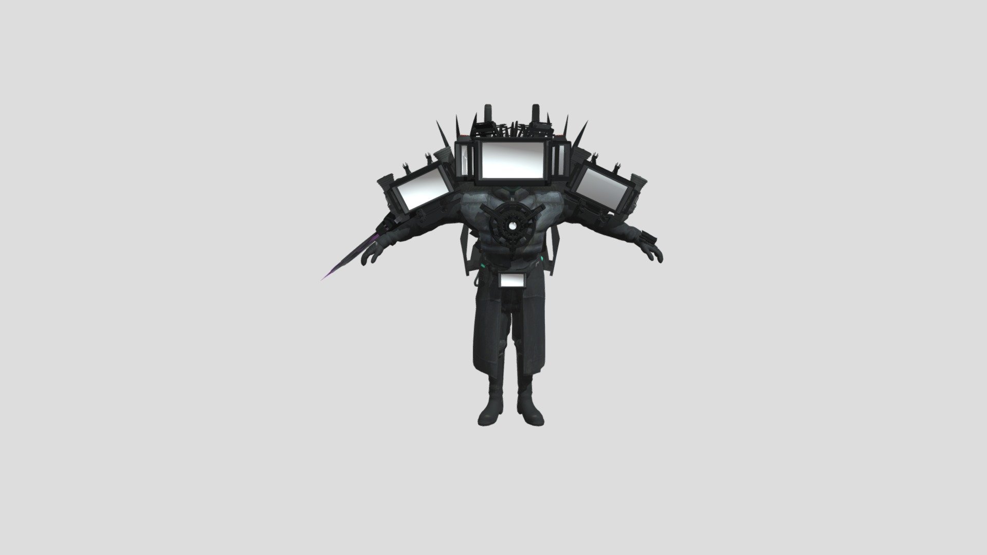 Tv-man-titan - Download Free 3D model by yeikolopezramos1 [ef54964 ...