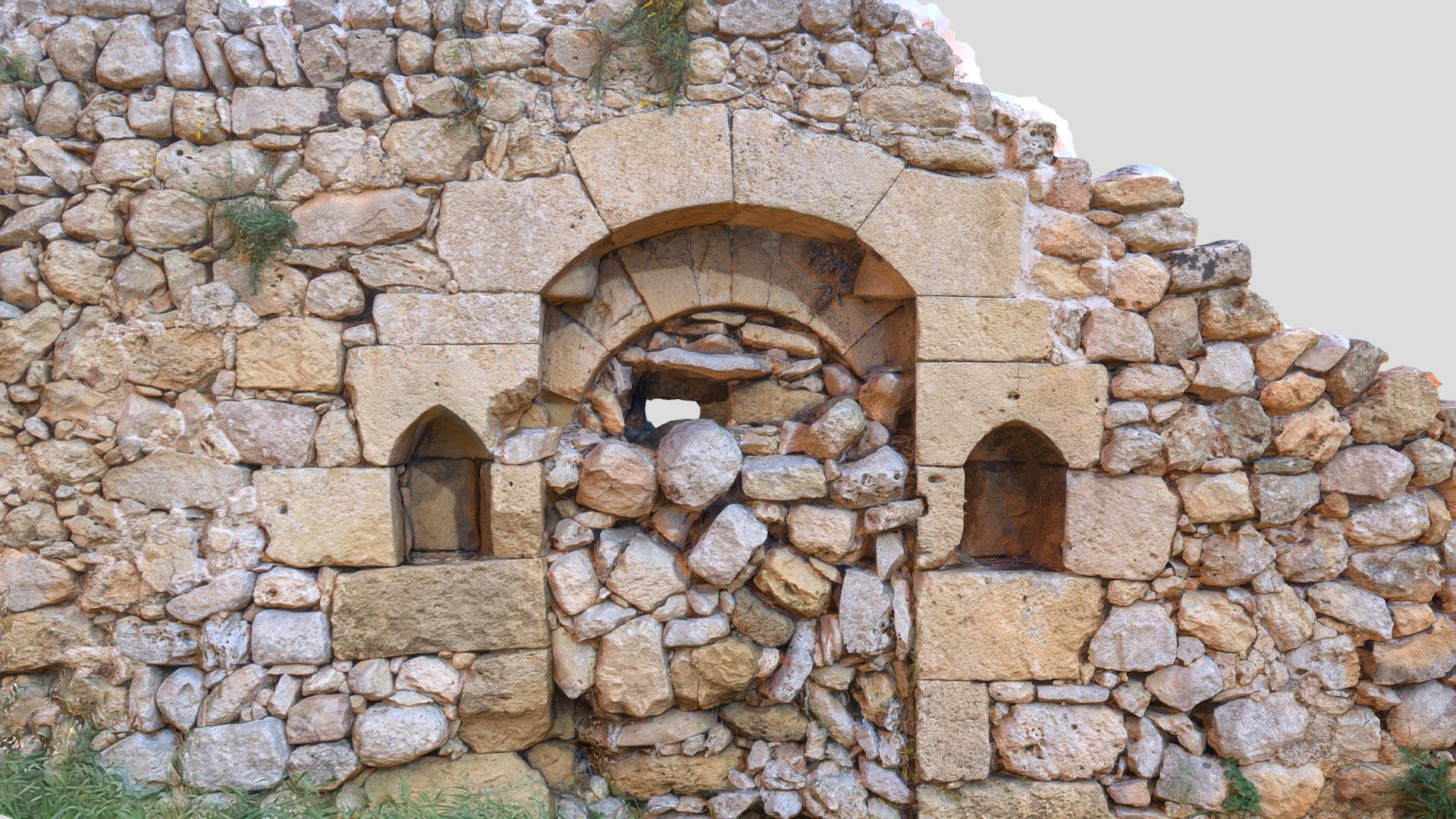 Pared puerta tapiada - Download Free 3D model by yelizegi ...