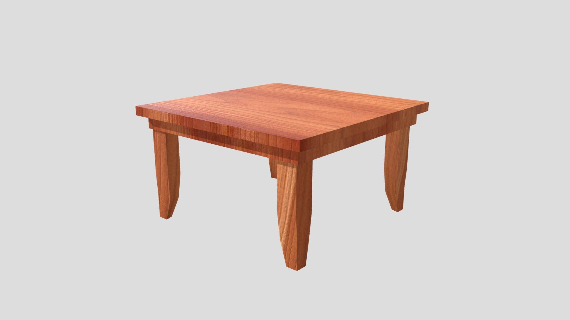 Short Table - 3D model by kasonkeller [ef5611b] - Sketchfab