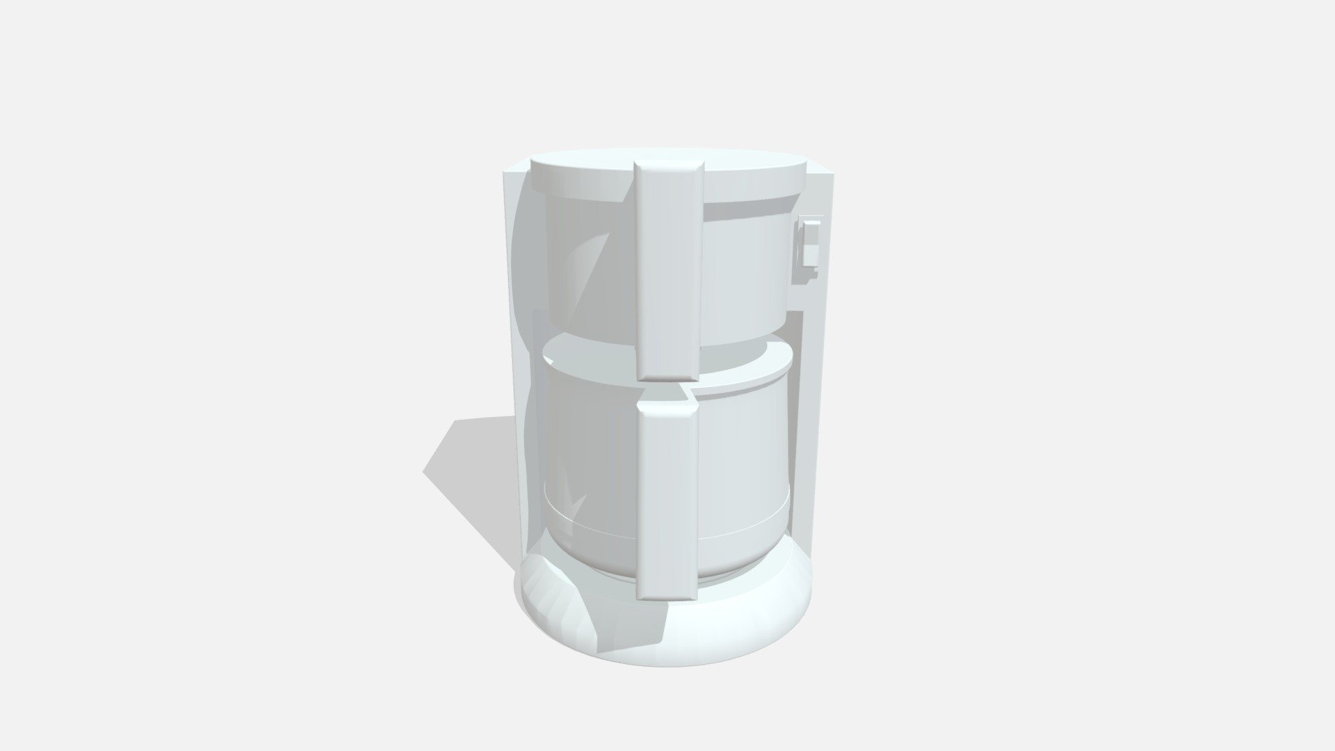 Doctor Coffee Coffee Maker - 3D model by johnhackettdesign ...