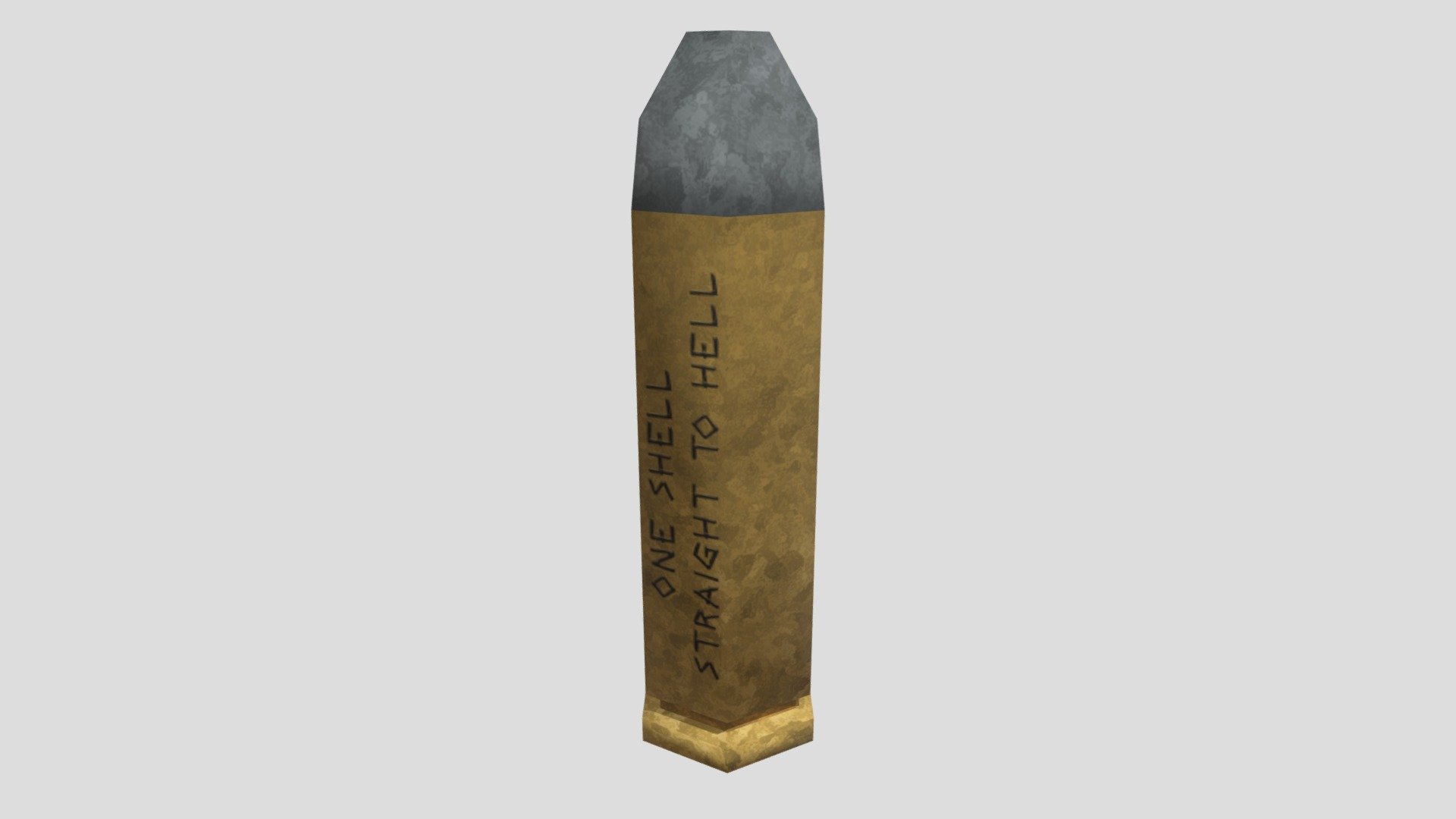 357 Shell Low Poly - Download Free 3D model by CaseFace5 (@CaseFace55 ...