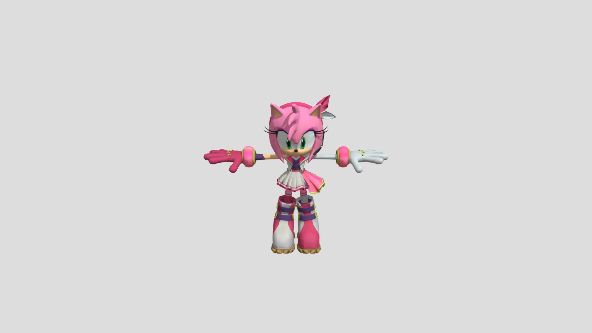 Popstar Amy - Download Free 3D model by rosyidarif02 [ef56823] - Sketchfab