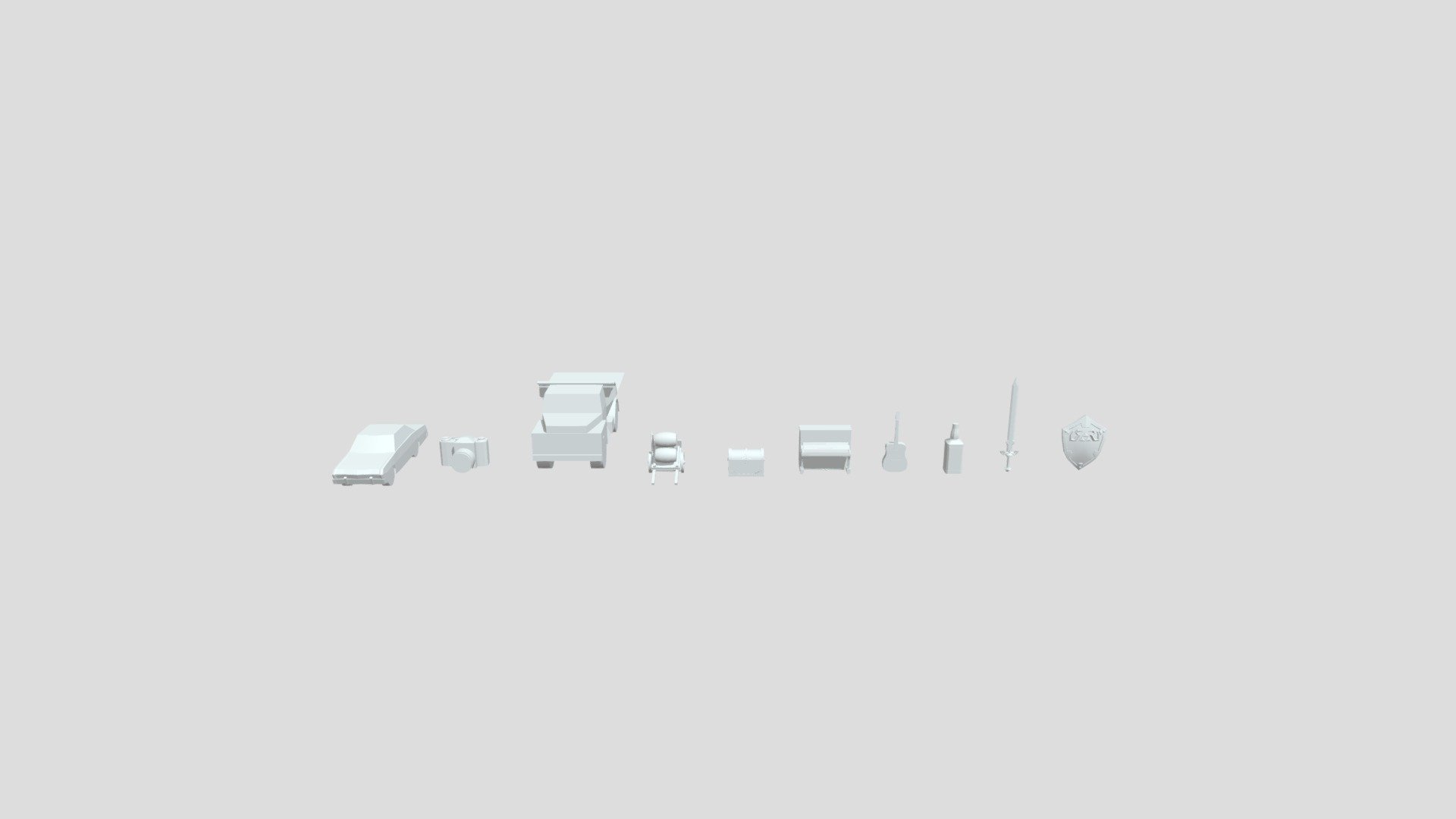 XYZ_Blocking - Download Free 3D model by John_Kosh [ef56fb2] - Sketchfab