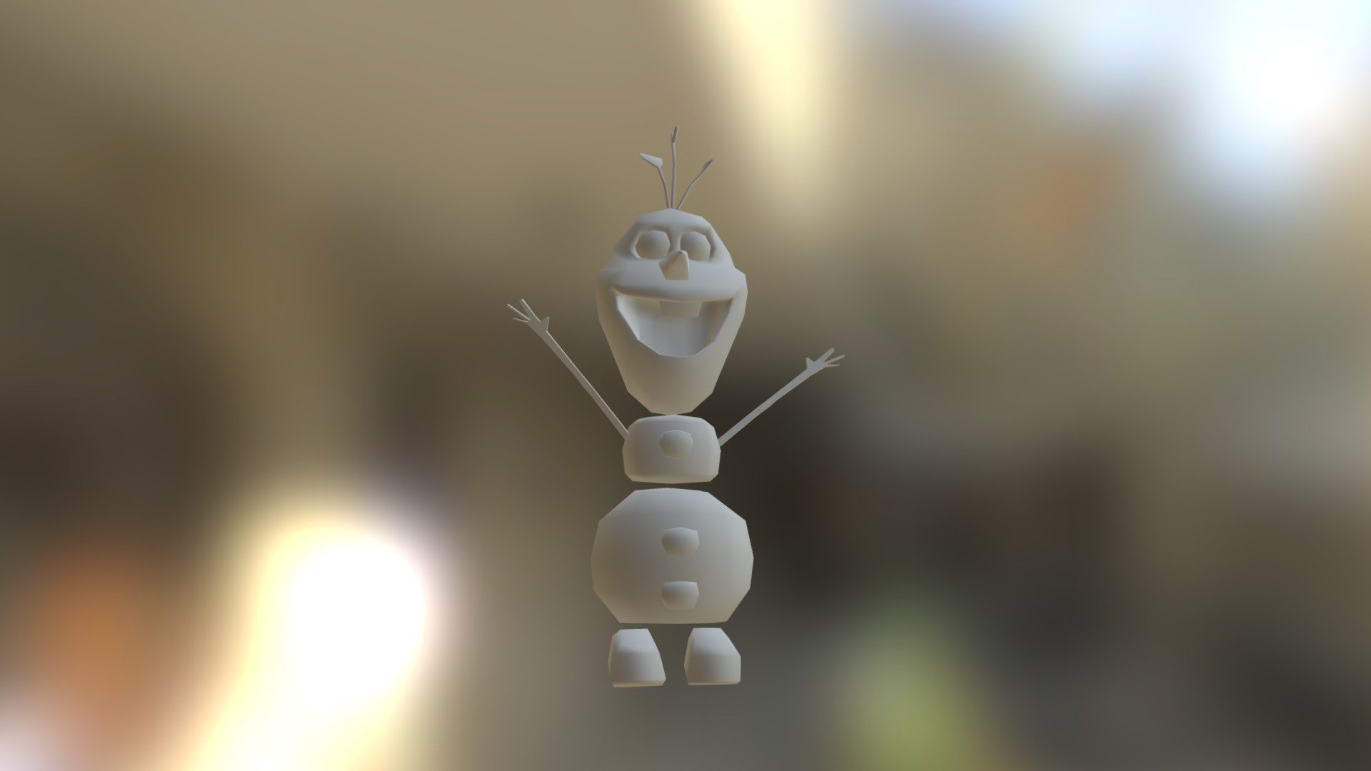 Olaf - 3D model by auzt1n069 [ef59b39] - Sketchfab