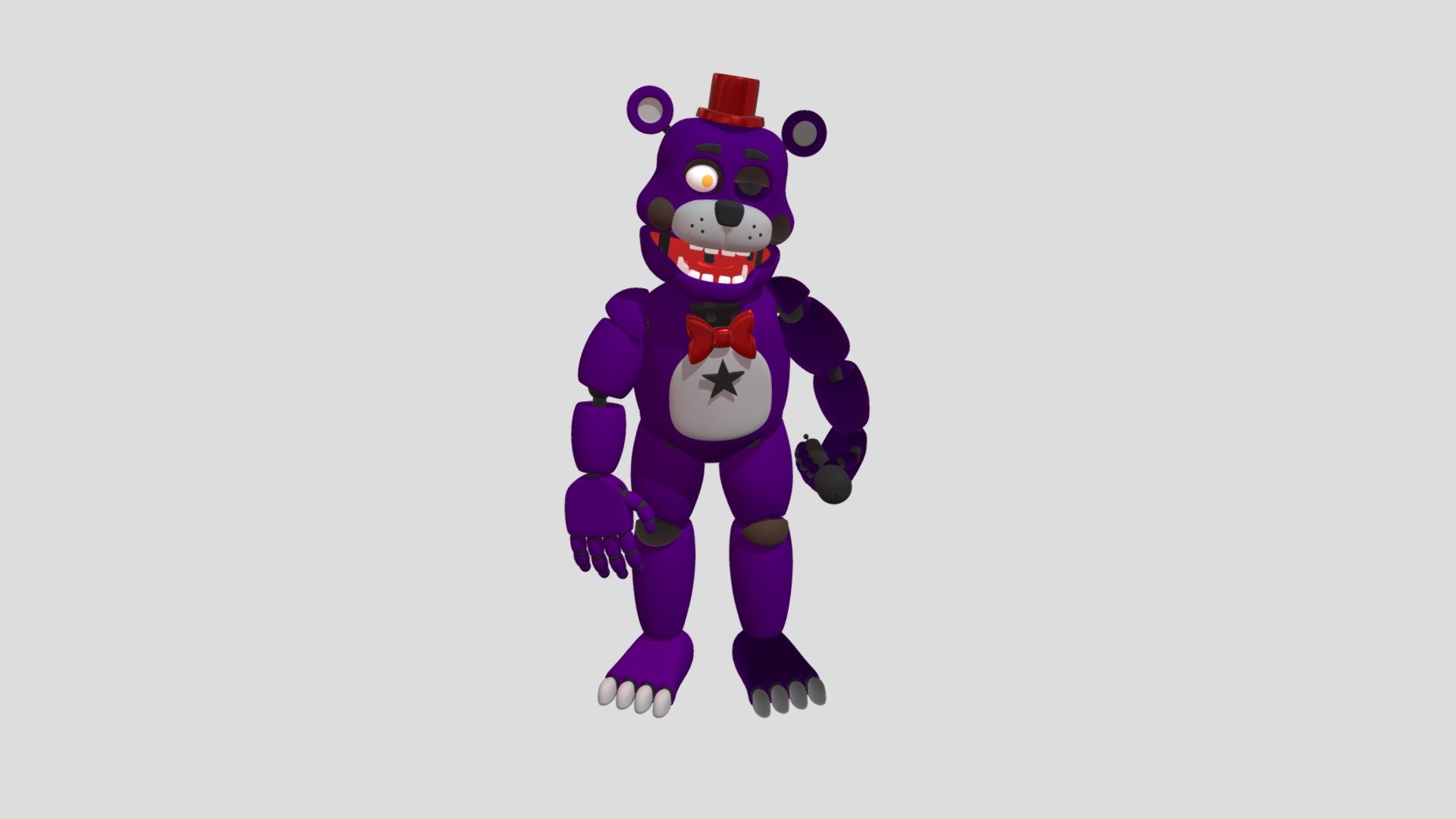 Lefty-fnaf - 3D model by aaron.hahn [ef59c91] - Sketchfab