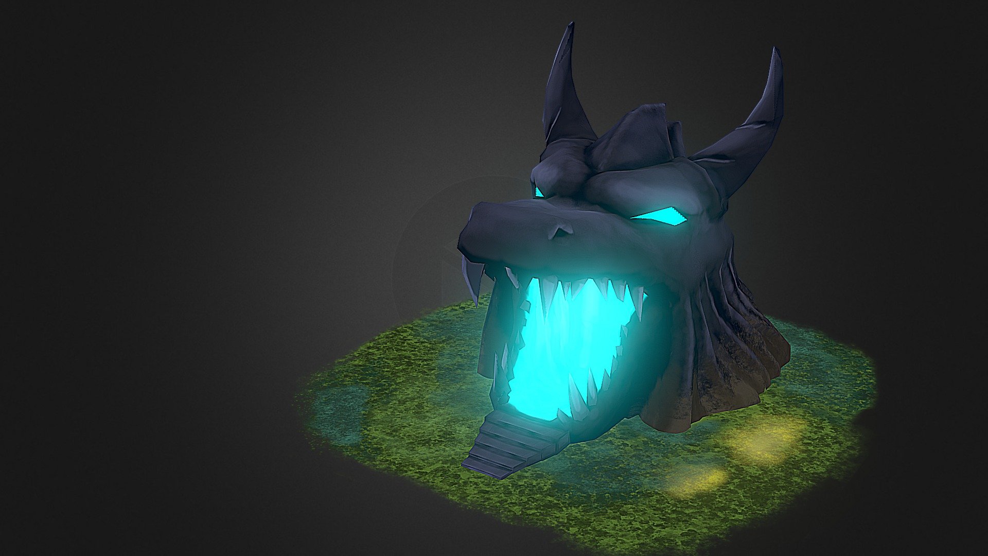 Cave of dragon - 3D model by Kris_de_Lioncourt [ef59cfa] - Sketchfab
