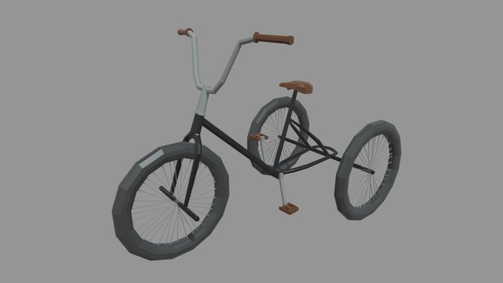 Tricycle 3D models - Sketchfab