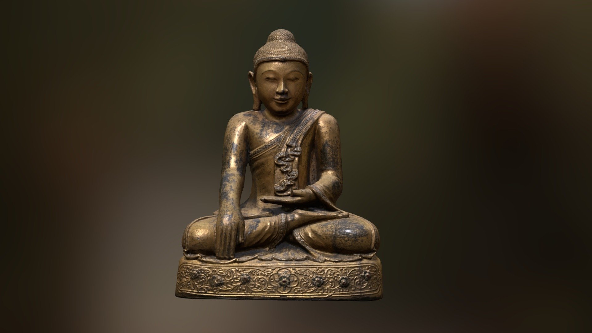 (Scan)Buddha Statue - 3D model by pierreparfait01 [ef59f5c] - Sketchfab