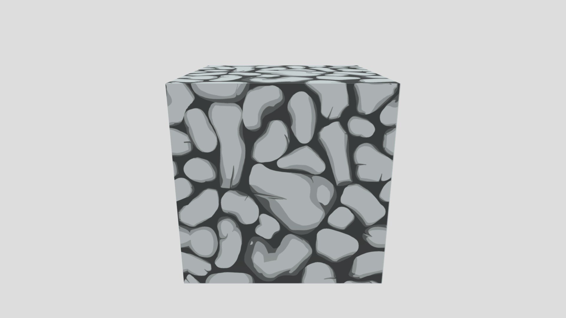rock cube - 3D model by primpan [ef5be49] - Sketchfab